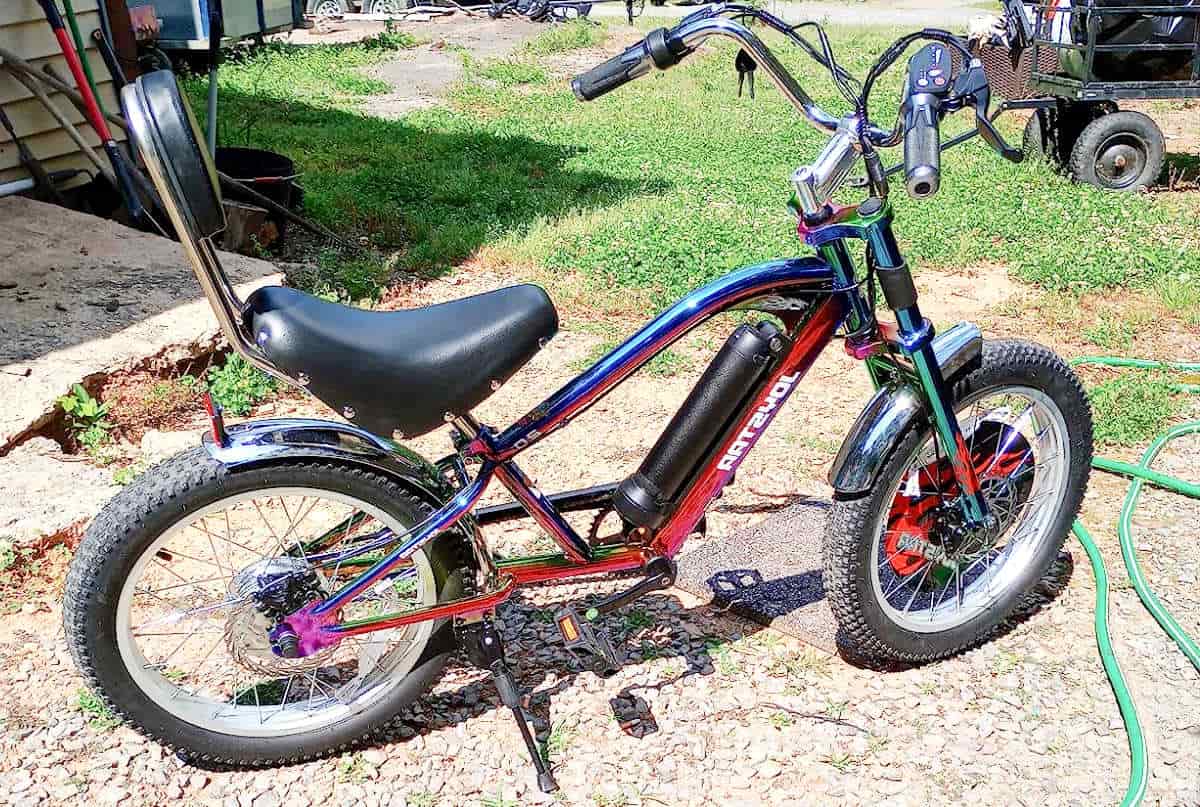 Joystar Harlingen Chopper Style Electric Bike Review - RIDEeMTB.com 2023